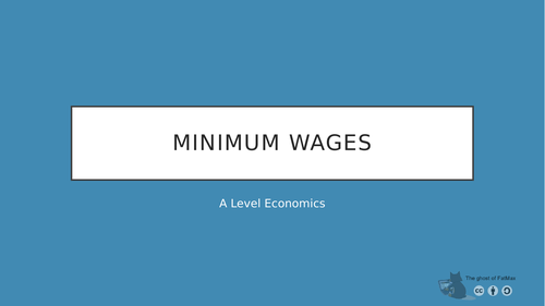 Minimum Wages | Teaching Resources