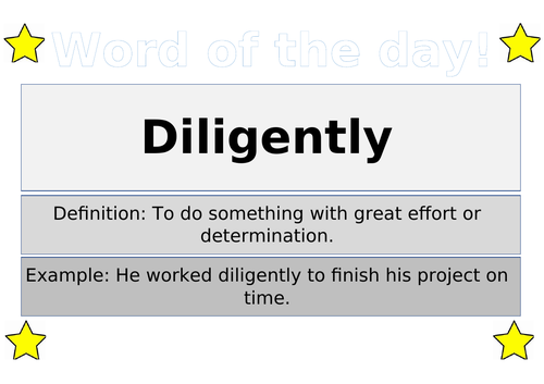 Year 4 Word of the Day posters | Teaching Resources