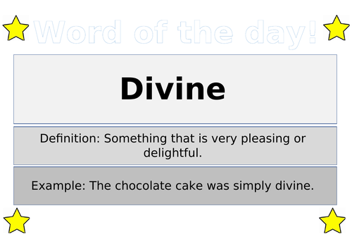 Year 4 Word of the Day posters | Teaching Resources