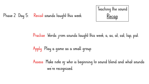 Phonics Recap with Planning | Teaching Resources