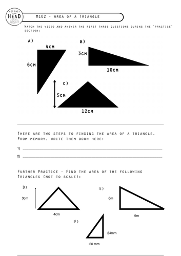 Area and Perimeter of 2D Shapes Worksheets | Teaching Resources