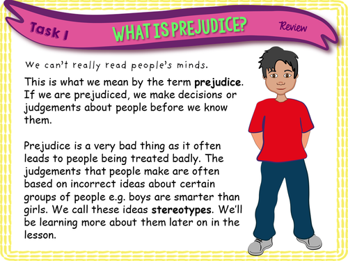 Prejudice and Discrimination | Teaching Resources