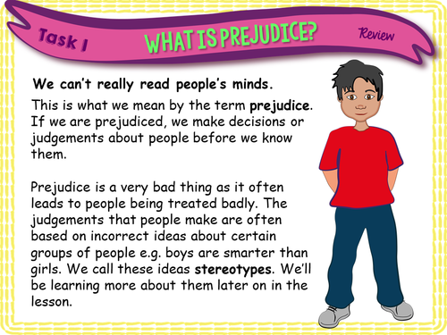 Prejudice and Discrimination | Teaching Resources