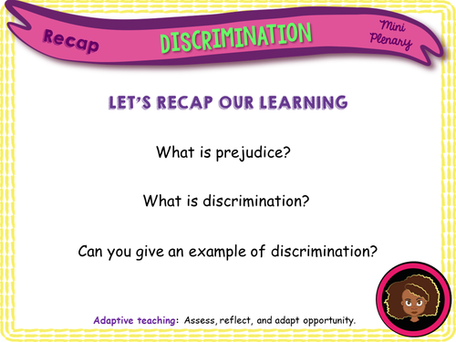 Prejudice and Discrimination | Teaching Resources