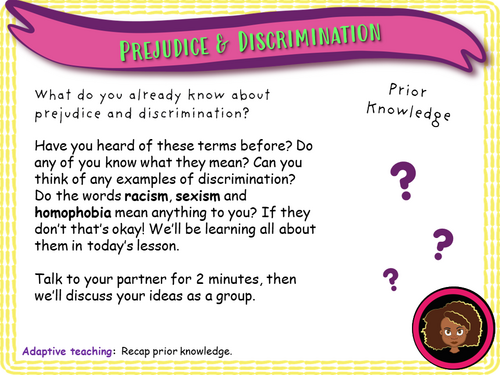 Prejudice and Discrimination | Teaching Resources