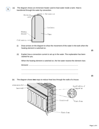 AQA GCSE Physics (9-1) - P2.1 Energy transfer by conduction FULL LESSON ...