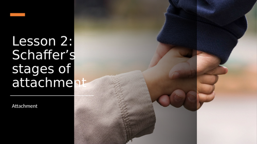 Schaffer's Stages of Attachment, Attachment Review | Teaching Resources