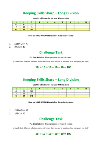 KS2 Maths Greater Depth Skills Worksheet Pack | Teaching Resources