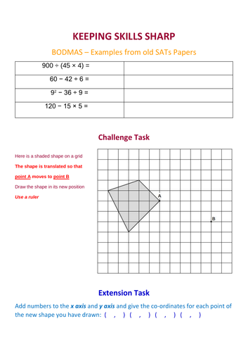 KS2 Maths Greater Depth Skills Worksheet Pack | Teaching Resources