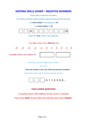 KS2 Maths Greater Depth Skills Worksheet Pack | Teaching Resources
