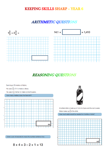KS2 Maths Greater Depth Skills Worksheet Pack | Teaching Resources