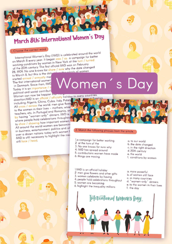 Women´s Day | Teaching Resources