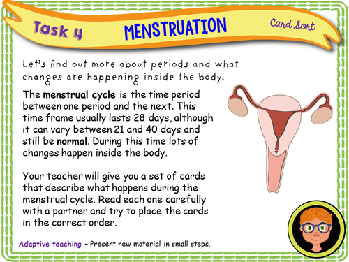 Girls' Puberty - Growing Up | Teaching Resources