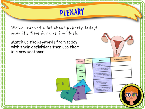 Girls' Puberty - Growing Up | Teaching Resources