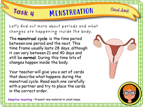 Girls' Puberty - Growing Up | Teaching Resources