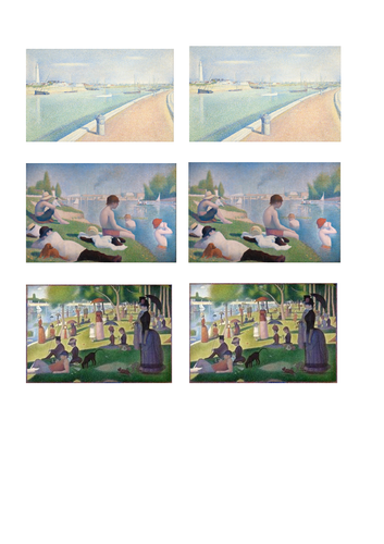 Georges Seurat unit of work | Teaching Resources