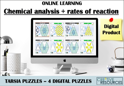 Chemical analysis and rates of reaction Digital Puzzles | Teaching ...