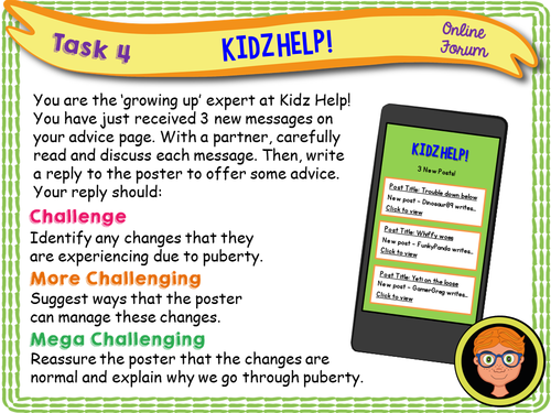 Boys' Puberty - Growing Up | Teaching Resources