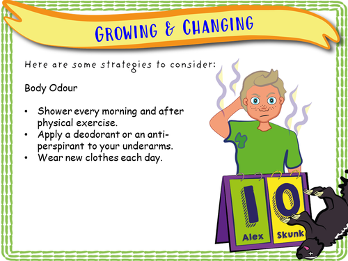 Boys' Puberty - Growing Up | Teaching Resources