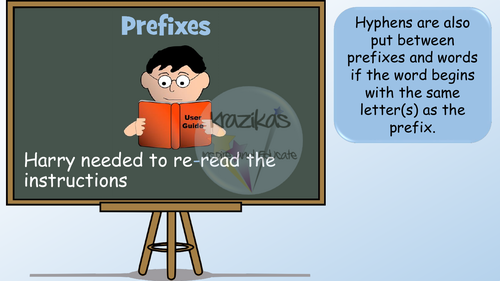Hyphens PowerPoint Lesson | Teaching Resources