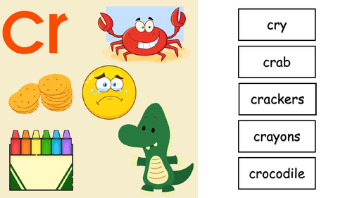 10 Consonant Blends Set 1 | Teaching Resources