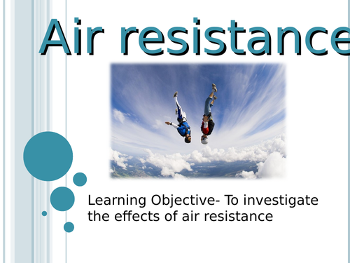 Science- Forces- Air Resistance Year 5/6 | Teaching Resources