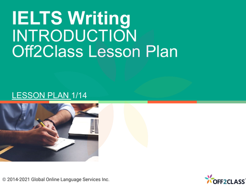 IELTS - Introduction to Writing - ESL Lesson Plan | Teaching Resources