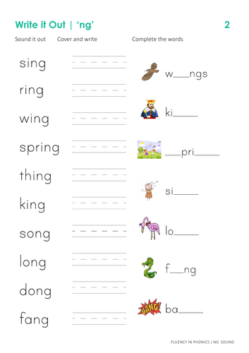 Phonics - NG Sound Resources | Teaching Resources