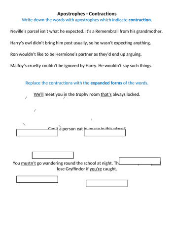 Harry Potter - 6 Week Writing Project - Writing, SPaG and Reading KS2 ...