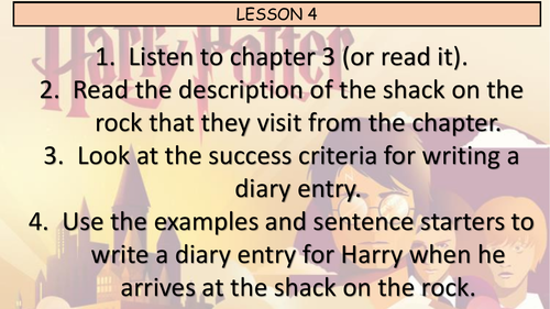 Harry Potter - 6 Week Writing Project - Writing, SPaG and Reading KS2 ...