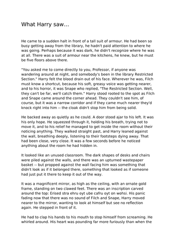 Harry Potter - 6 Week Writing Project - Writing, SPaG and Reading KS2 ...