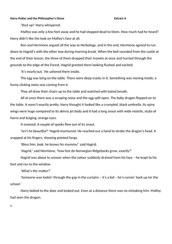 Harry Potter - 6 Week Writing Project - Writing, SPaG and Reading KS2 ...