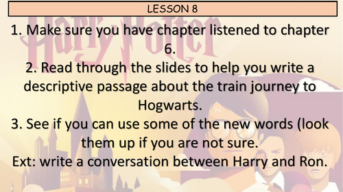 Harry Potter - 6 Week Writing Project - Writing, SPaG and Reading KS2 ...