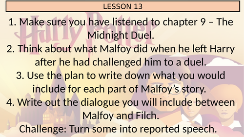 Harry Potter - 6 Week Writing Project - Writing, SPaG and Reading KS2 ...