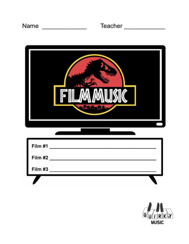 Film Music Unit: Student Workbook & Teacher Slides | Teaching Resources