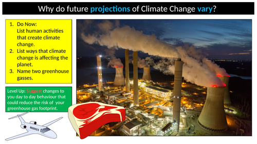 Climate Change Predictions | Teaching Resources