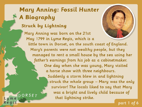 KS2 International Women's Day: Mary Anning | Teaching Resources