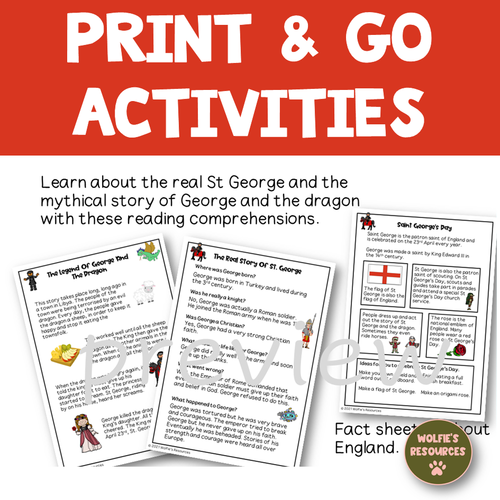 St George , Saint George's Day KS2 | Teaching Resources