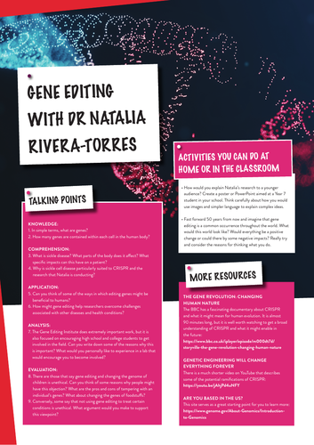 Editing genes to benefit sickle cell disease patients | Teaching Resources