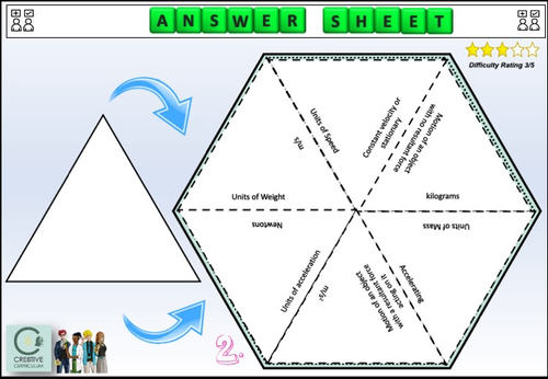 Forces and Motion - Physics Science Puzzles | Teaching Resources