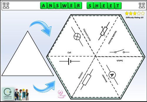 Circuits and Radioactivity - Physics Science Puzzles | Teaching Resources