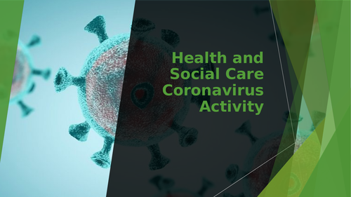 Coronavirus Activity | Teaching Resources
