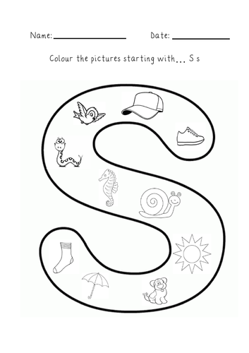 Initial Phonics - S | Teaching Resources