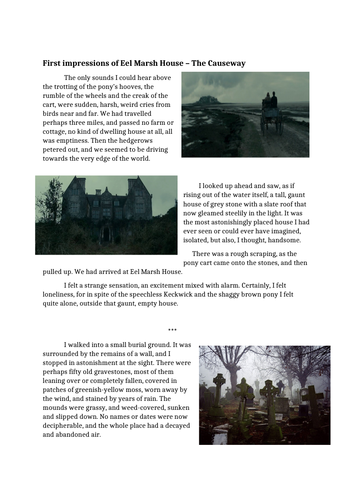 The Woman in Black (PPT 3: Setting) | Teaching Resources