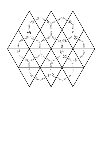 Rationalising the Denominator Tarsia Jigsaw Puzzle - Working with Surds ...
