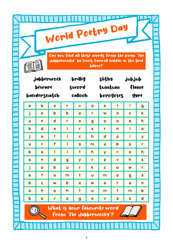 World Poetry Day Puzzle Pack 21st March | Teaching Resources