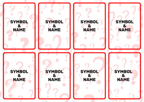 Functional Skills English / X32 Punctuation Matching Cards. Match ...