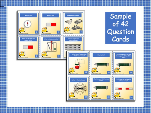 Magnetism - Magnets and Electromagnets 42 Question Board Game for KS3 ...