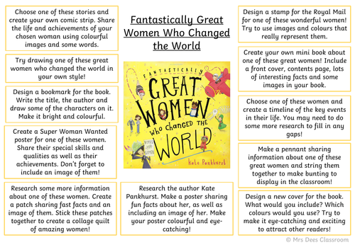 Fantastically Great Women Who Changed the World - Women's History Month ...