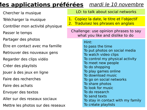 GCSE French - Module 2 - Le Temps de Loisirs | Teaching Resources